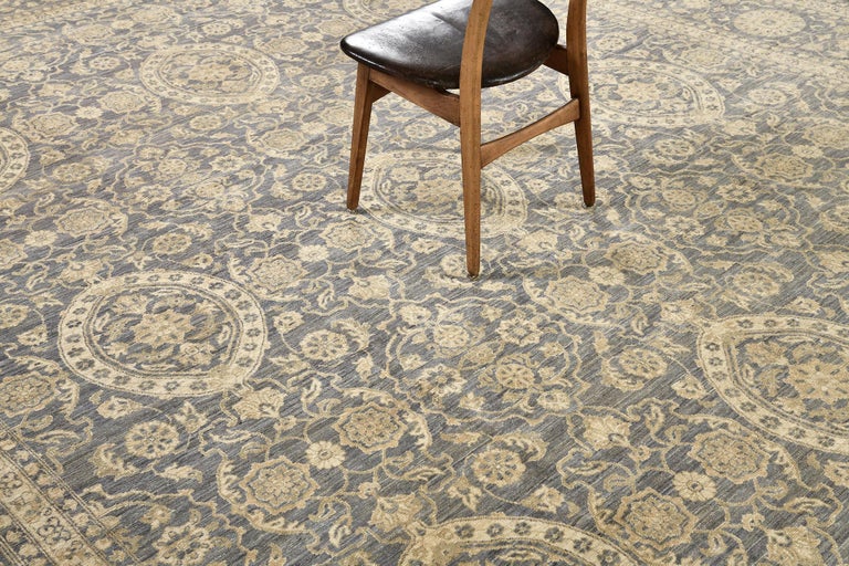 Vintage Style Rapture Collection Sultanabad Design Rug For Sale at 1stDibs