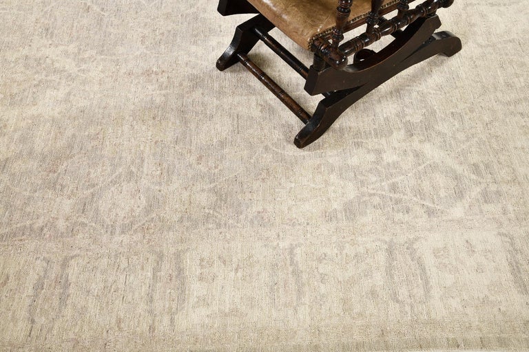 Vintage Style Rapture Collection Sultanabad Design Rug For Sale at 1stDibs