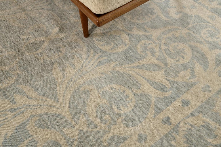 Vintage Style Vintage Collection Tabriz Design Rug For Sale at 1stDibs