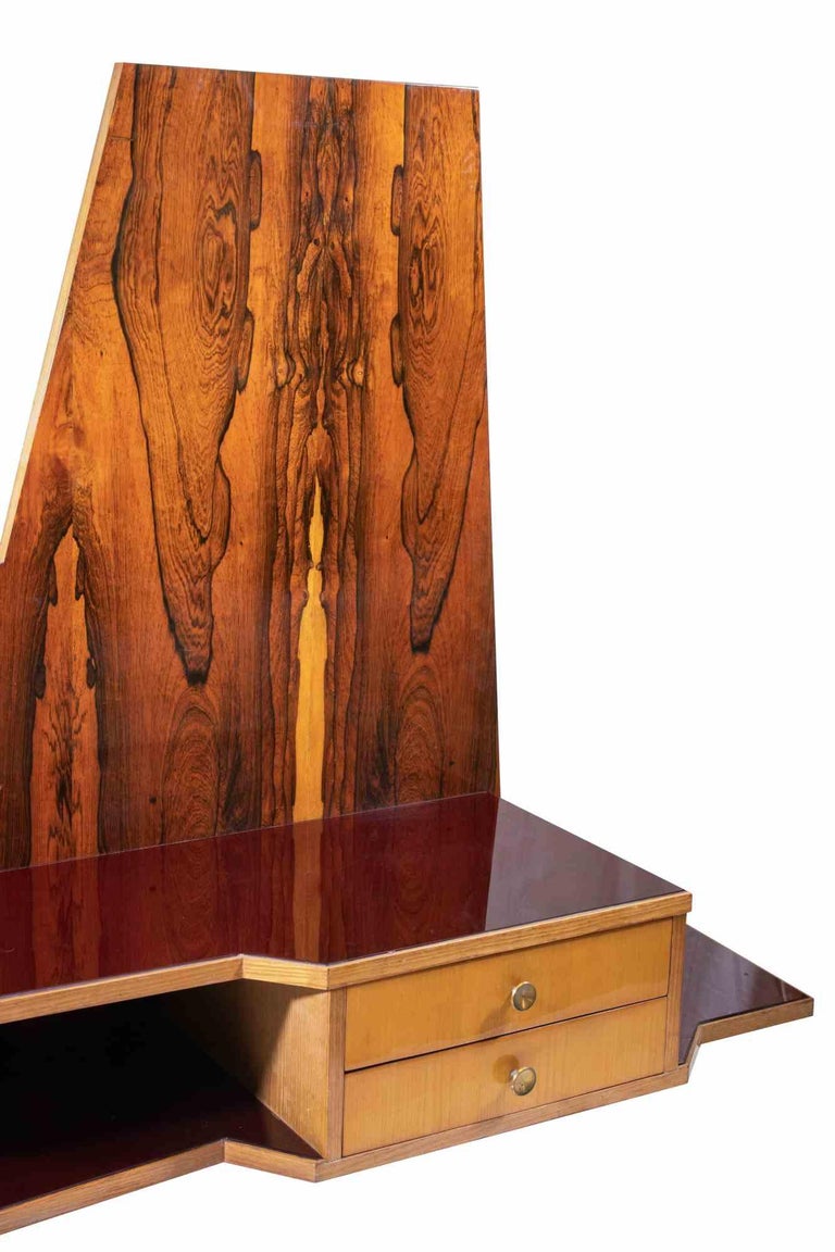 Vintage Suspended Wooden Consolle, Italy, Mid-20th Century For Sale at ...