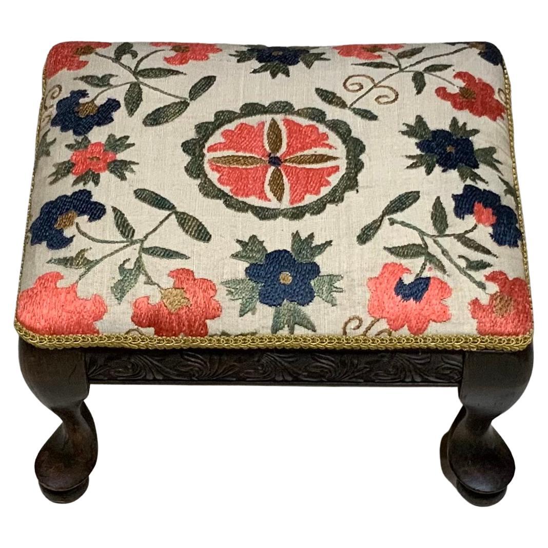 Historicism Upholstered Stool, Footrest, 1910's, Austria Hungary For ...