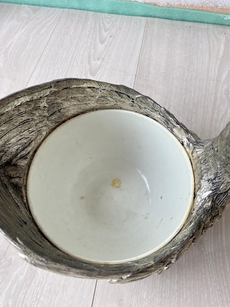 Vintage Swan Ice Bucket by Mauro Manetti For Sale at 1stDibs