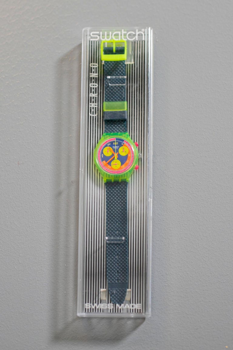 Vintage Swatch Chrono Grand Prix SCJ101 at 1stDibs | swatch chrono ...