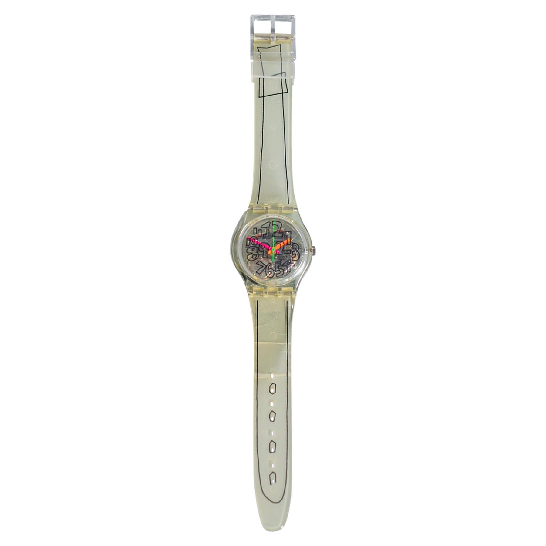 Vintage Swatch Scribble Year 1993 Original Box at 1stDibs | swatch ...