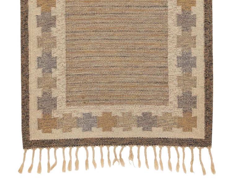 Vintage Swedish Runner, circa Mid-20th Century For Sale at 1stDibs