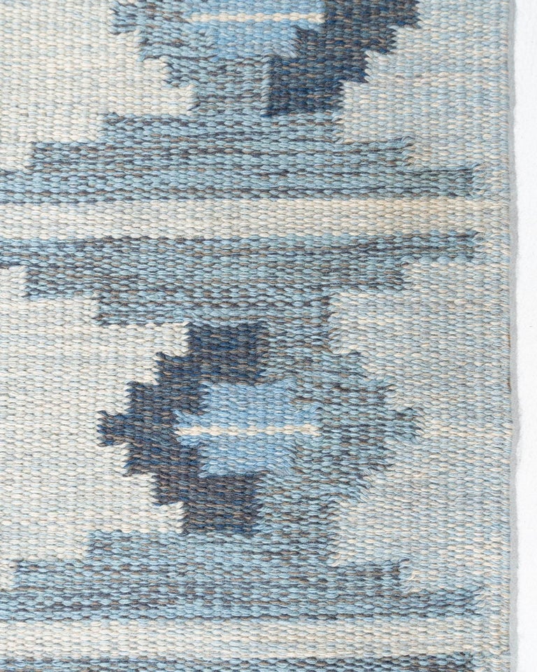 Vintage Swedish Scandinavian Area Rug 4'6x6'10 For Sale at 1stDibs