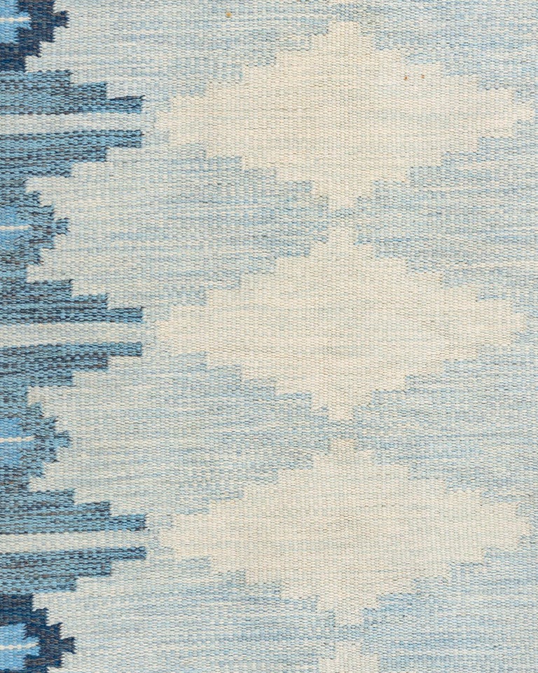 Vintage Swedish Scandinavian Area Rug 4'6x6'10 For Sale at 1stDibs