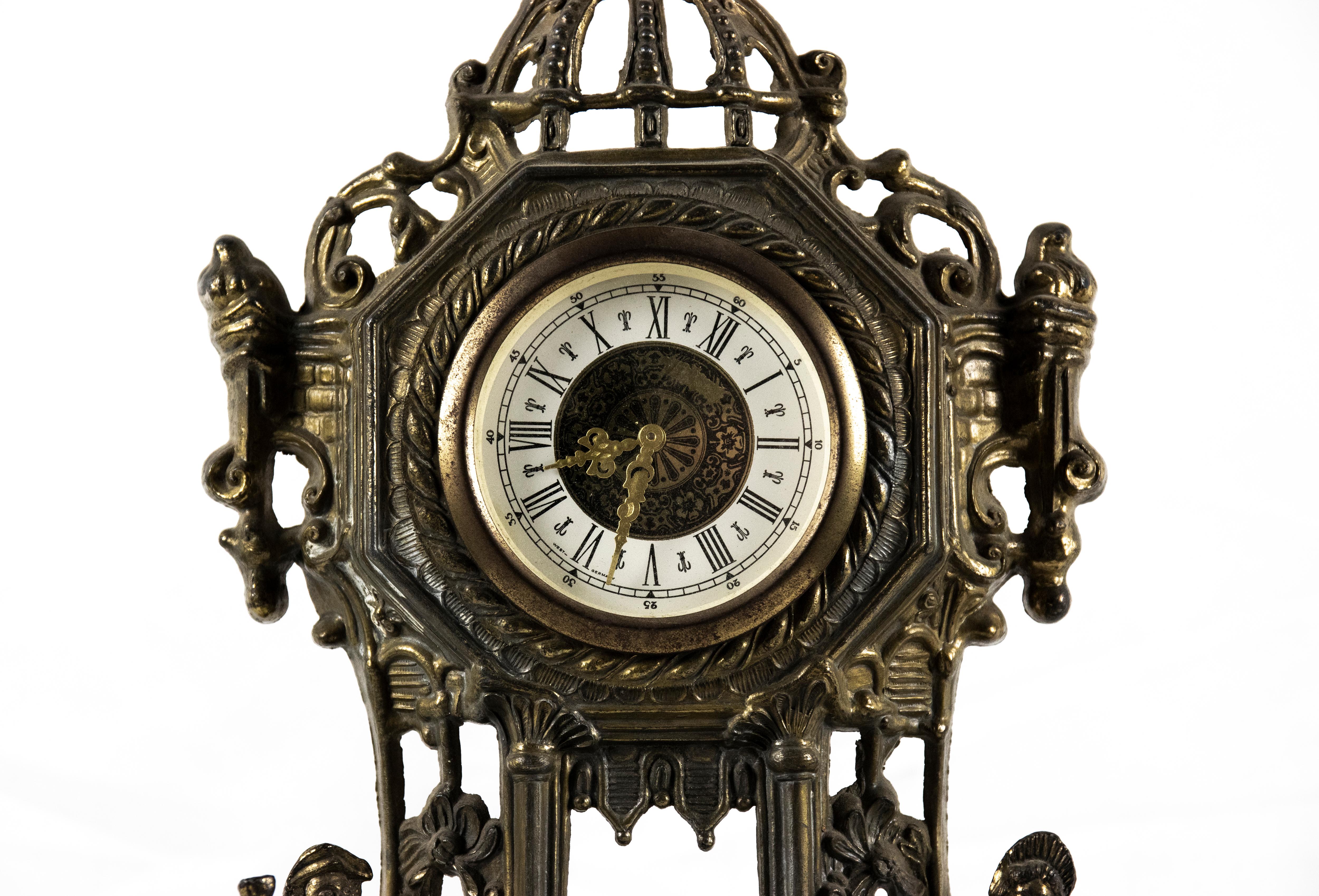 Vintage Table Clock by Norstel and Co. Early 20th Century at 1stDibs ...