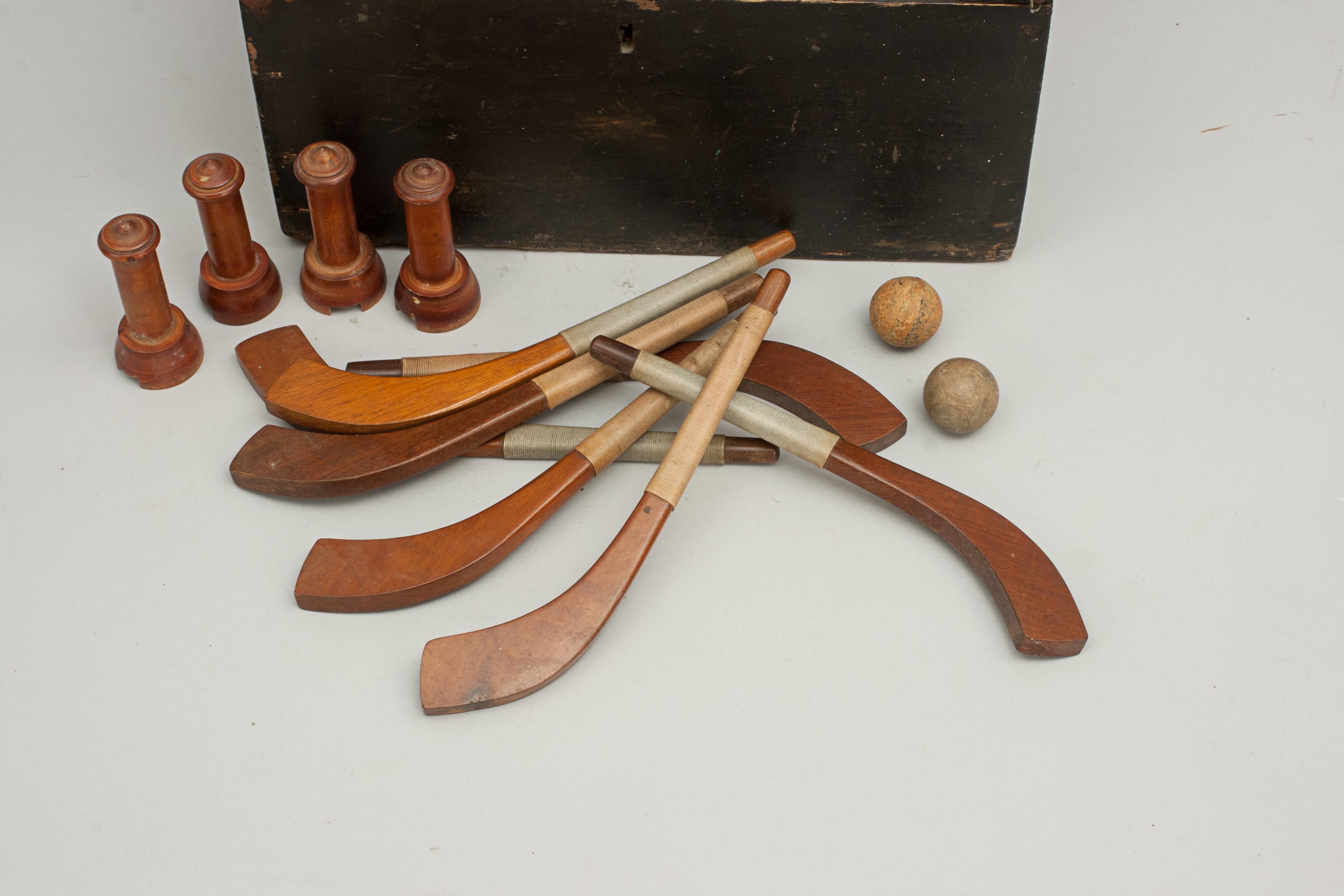 Vintage Table Hocker Ball Game, Hockey Game at 1stDibs | vintage hockey ...