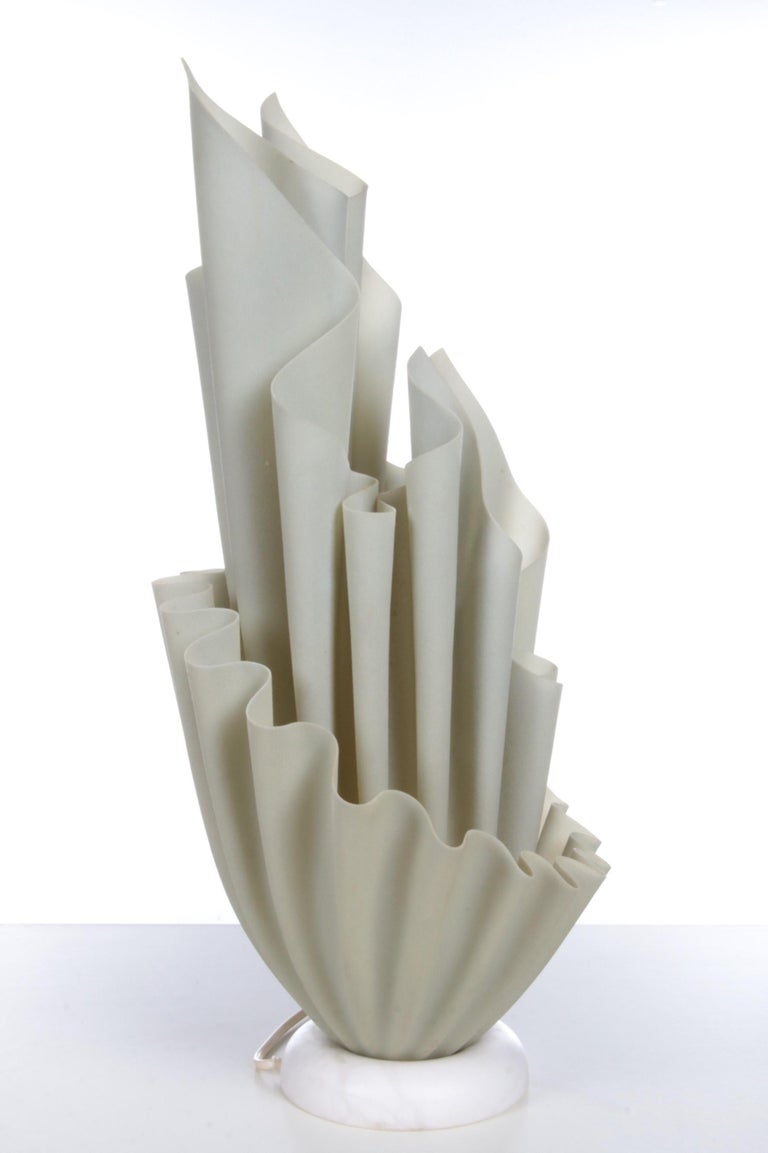 Vintage Table Lamp Design by Georgia Jacob Model Corolle, 1970 France ...