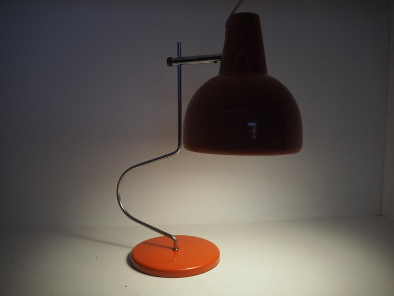 Vintage Table Lamp Made in Czechoslovakia For Sale at 1stDibs