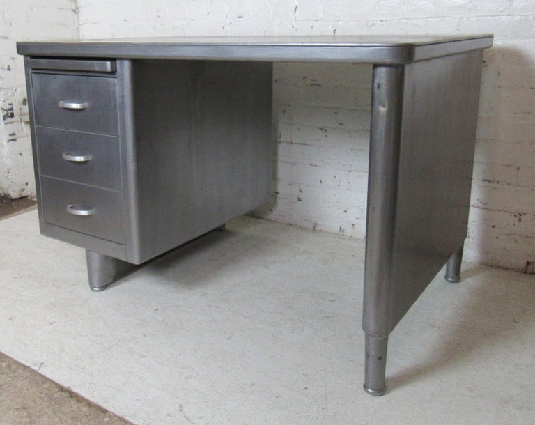 Vintage Tanker Desk at 1stDibs