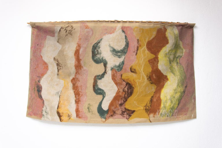 Vintage tapestry by Inge Kosková, 1970´s, Czechoslovakia For Sale at 1stDibs
