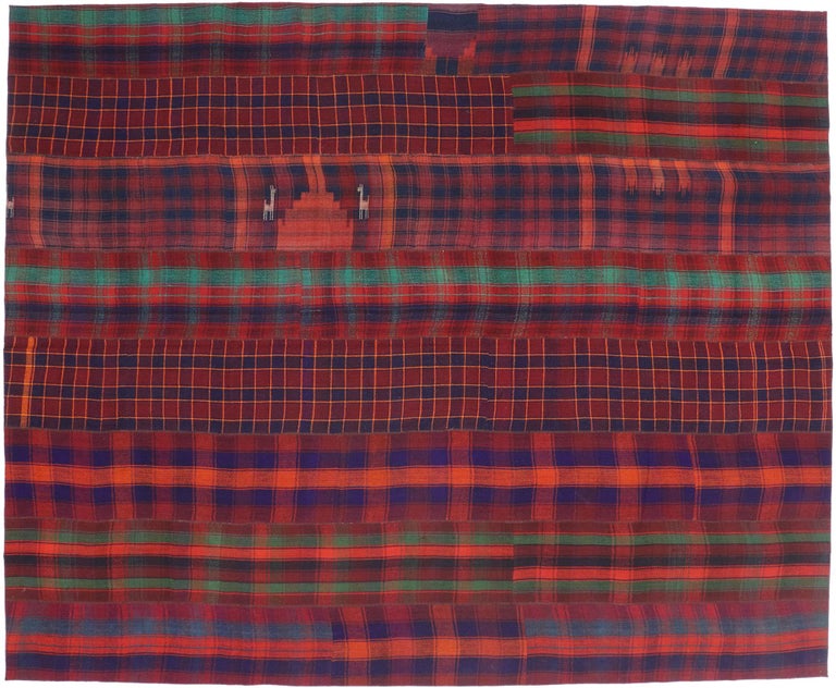 Vintage Tartan Plaid Area Rug with Luxury Lodge Style and Modern Rustic ...