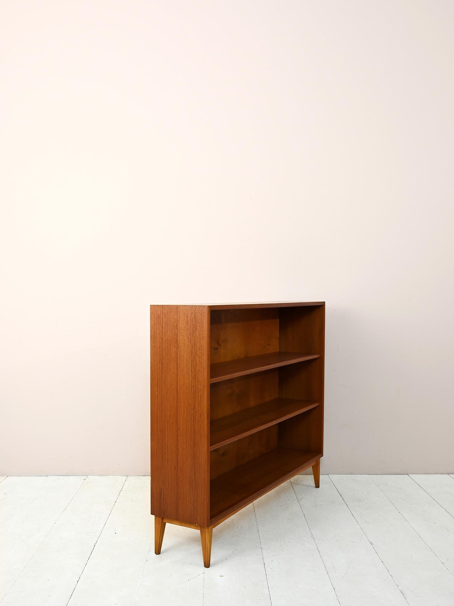 Vintage Teak Bookcase For Sale at 1stDibs