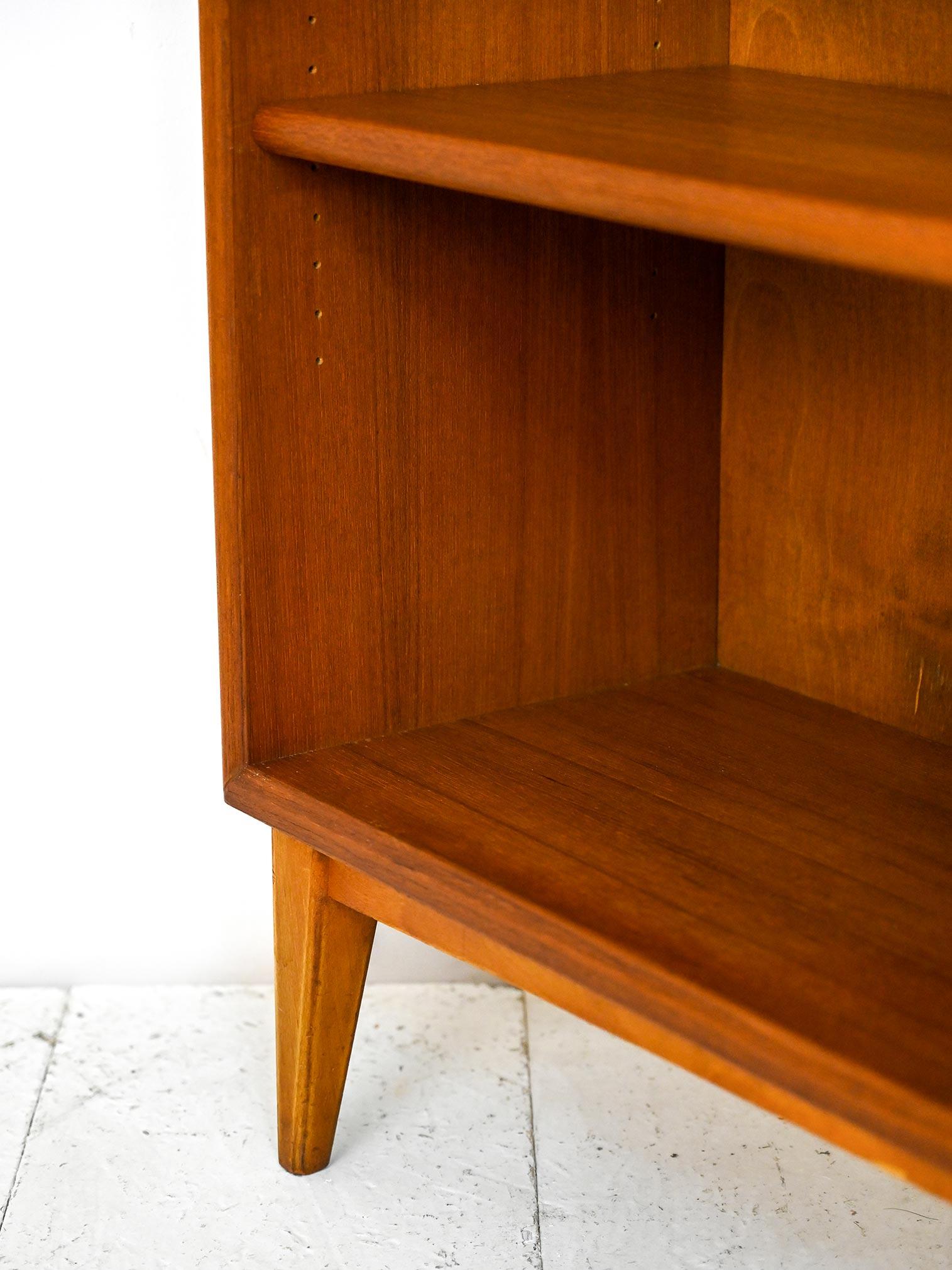Vintage Teak Bookcase For Sale at 1stDibs