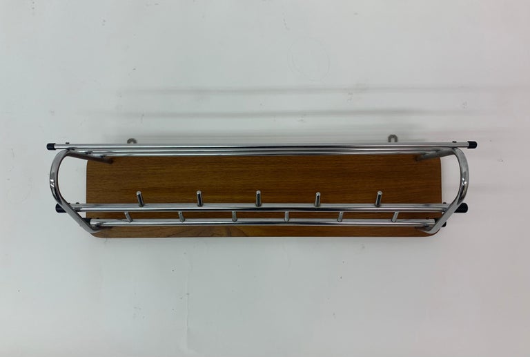 Vintage Teak Coat Rack, 1960s For Sale at 1stDibs