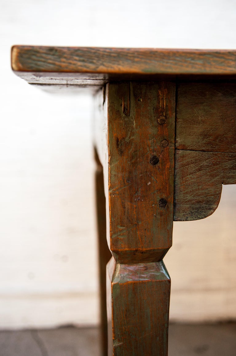 Vintage Teak Dining / Kitchen Table Java, Original Color Traces Mid ...