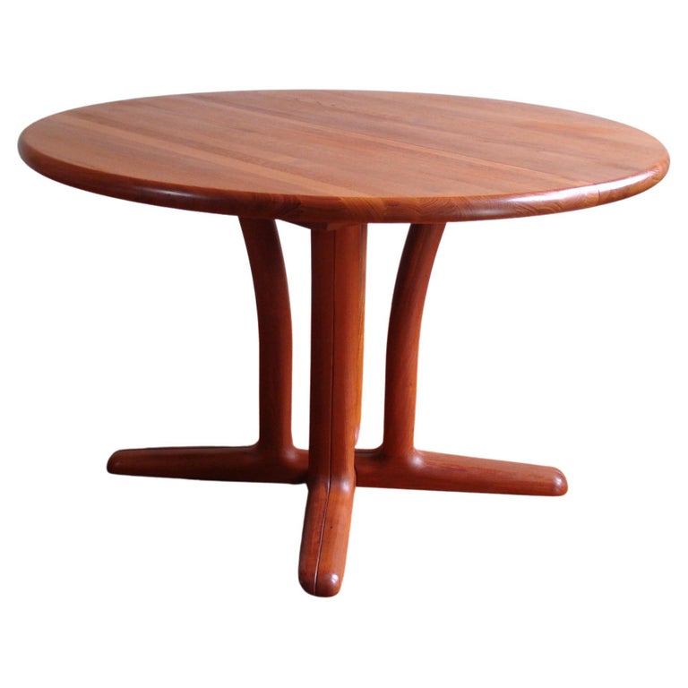 Vintage Teak Dining Table by Dyrlund For Sale at 1stDibs