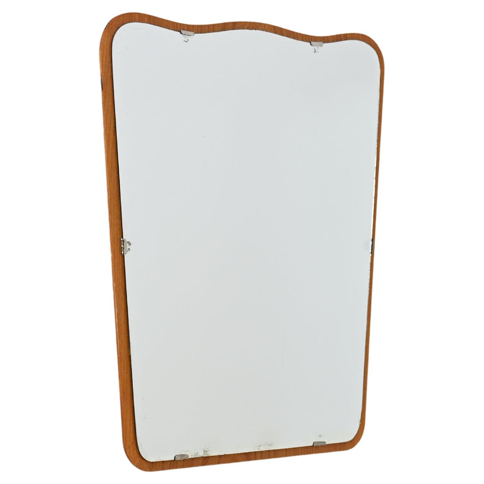 Japanese Teak Monkey Mirror For Sale at 1stDibs