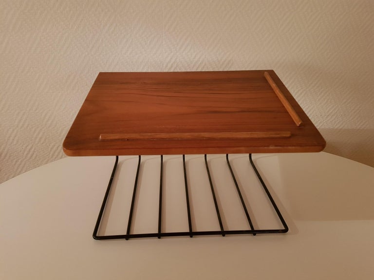 Vintage Teak Wood Telephone Shelf 1950s Made in Sweden, Scandinavian ...