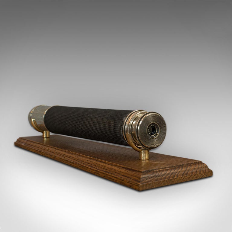 Vintage Telescope, Brass, Officer of the Watch, Single Draw, Ross ...