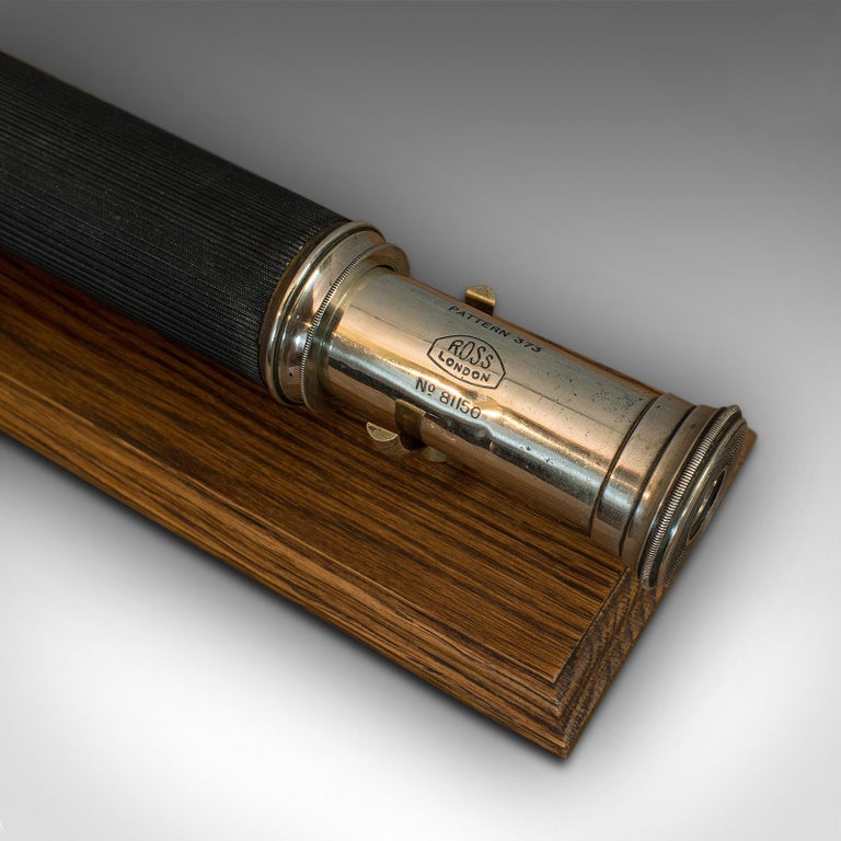 Vintage Telescope, Brass, Officer of the Watch, Single Draw, Ross ...