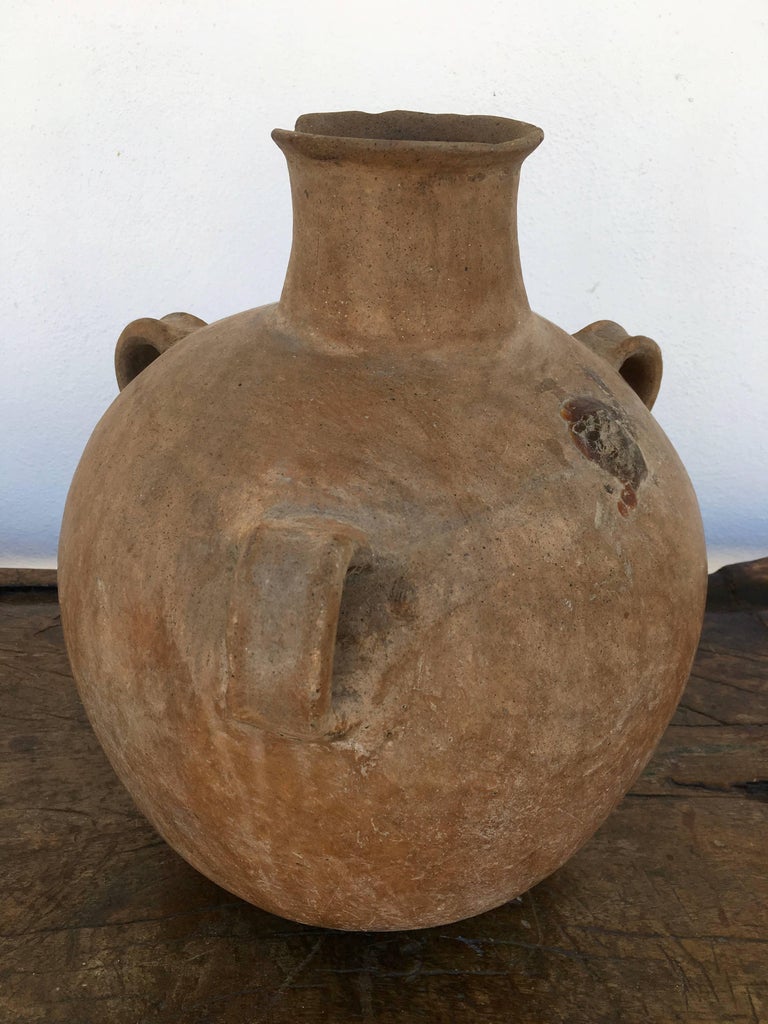 Vintage Terracotta Jug from Mexico at 1stDibs
