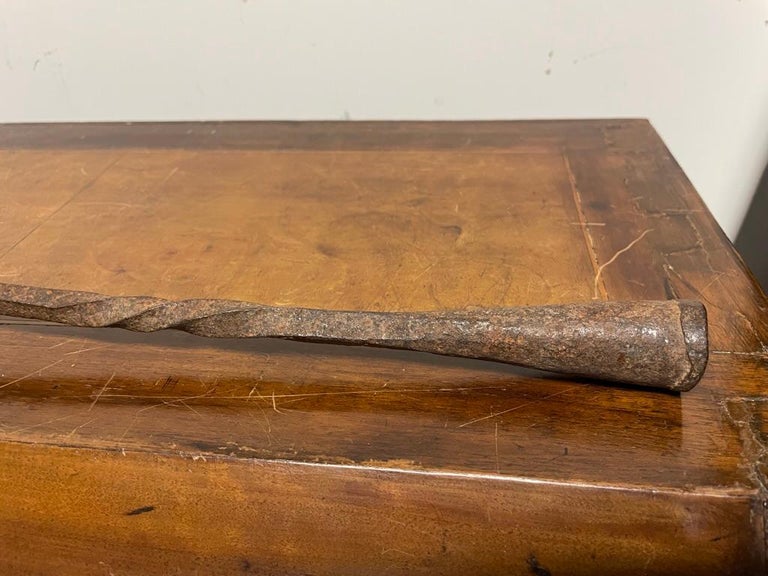 Vintage Texas Cowboy Hand Wrought Cattle Branding Iron For Sale at 1stDibs