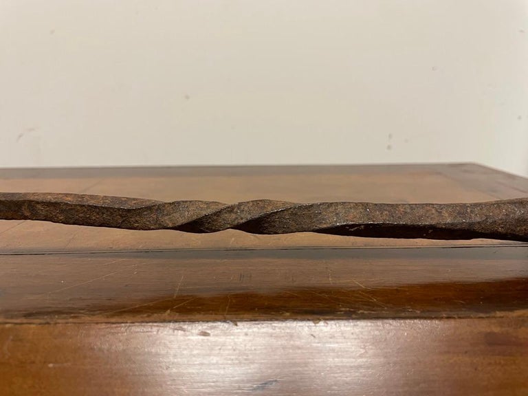 Vintage Texas Cowboy Hand Wrought Cattle Branding Iron For Sale at 1stDibs