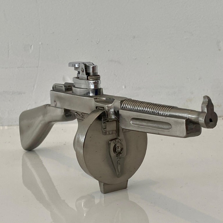 Vintage Thompson M1921 Machine Gun Lighter at 1stDibs