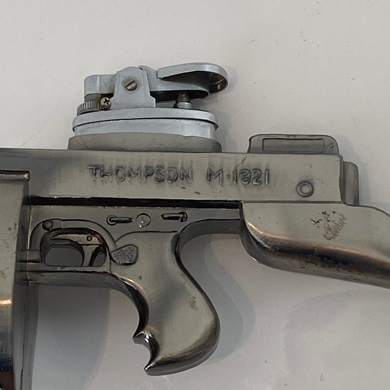 Vintage Thompson M1921 Machine Gun Lighter at 1stDibs