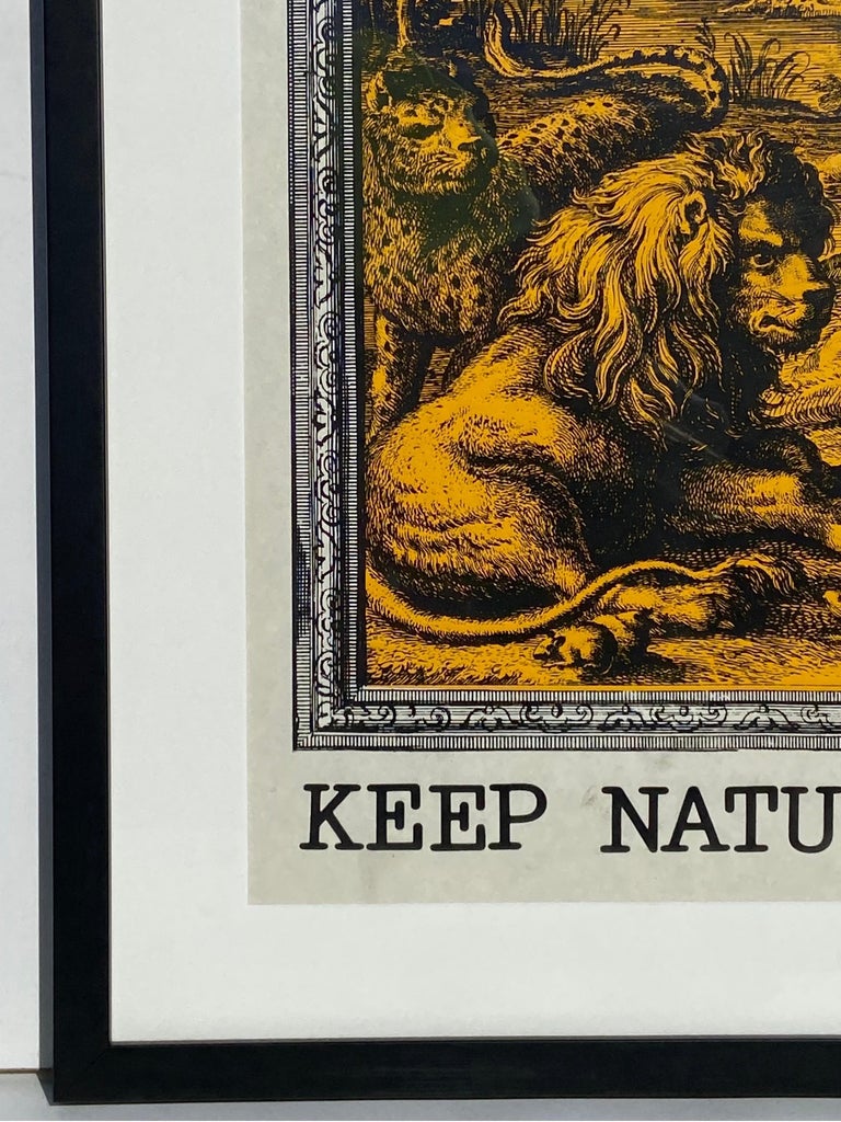 Vintage Tiber Press NYC Poster Based on Johann Jacob Scheuchzer Sacred ...