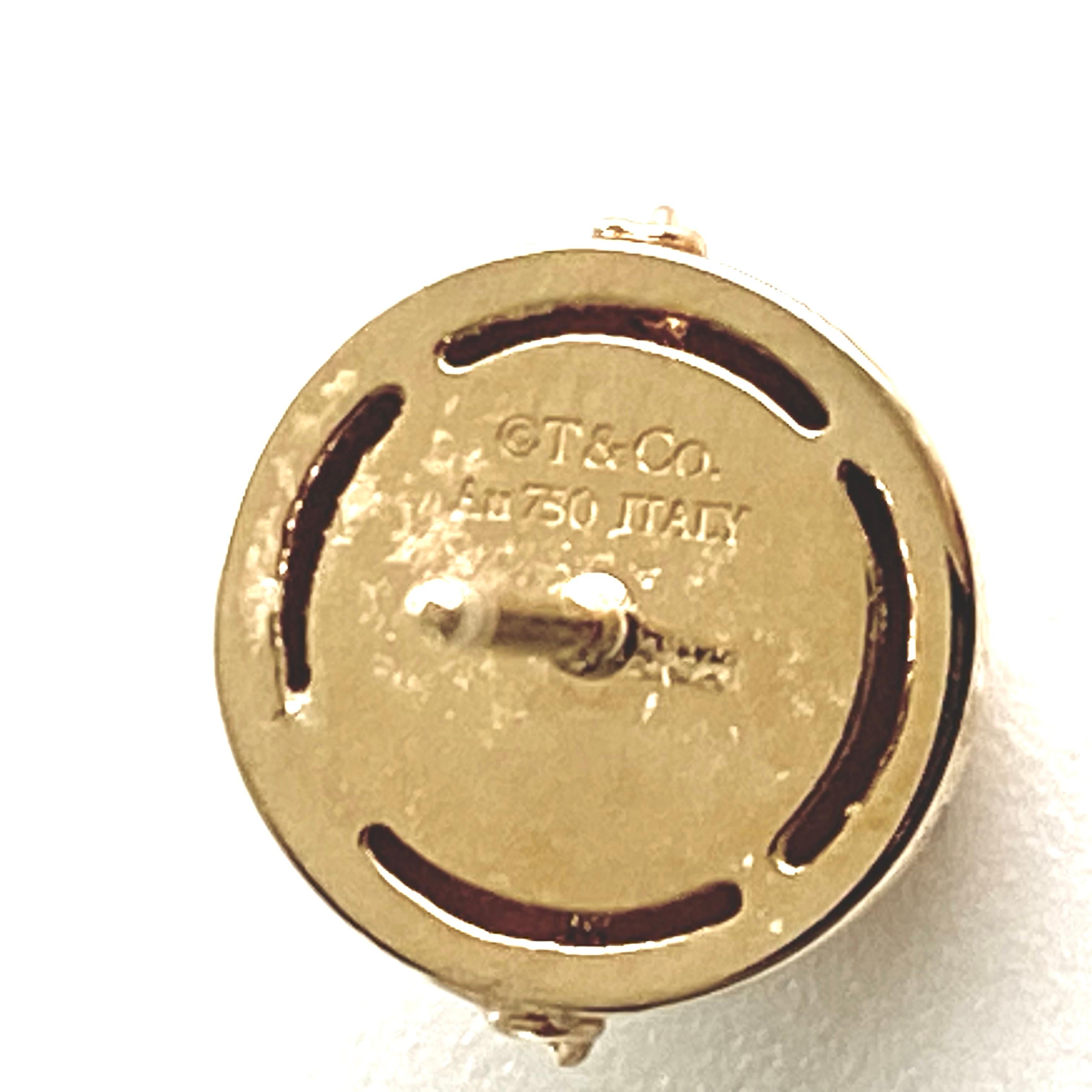 Tiffany and Co. Yellow Gold HardWear Ball Linked Chain Stud Earrings For Sale at 1stDibs ...