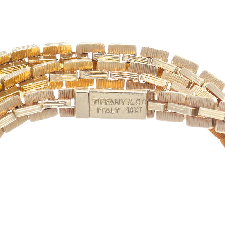 Vintage Tiffany and Co. 1960s Era Long 18 Karat Gold Link Chain at 1stDibs