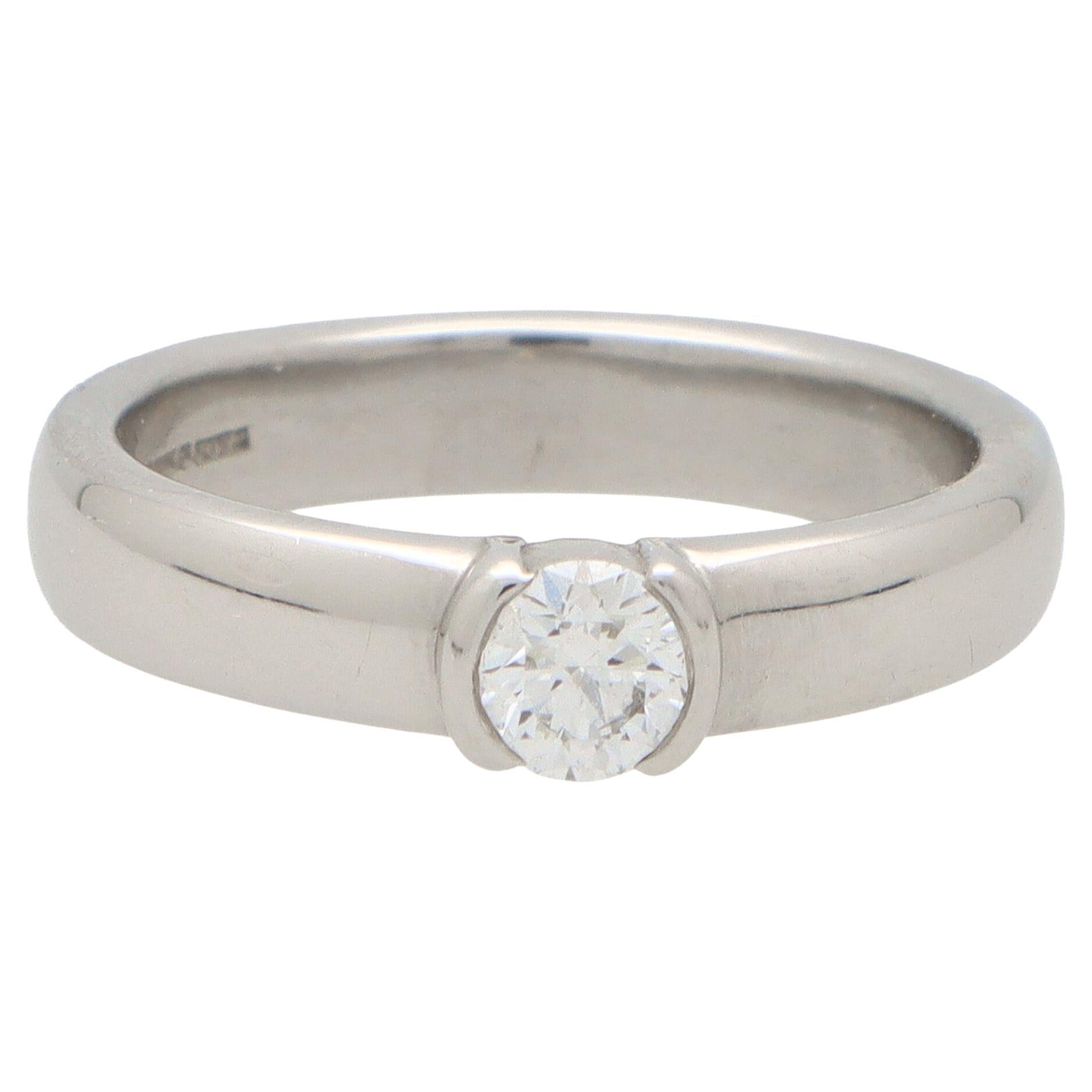 Cartier ‘Solitaire 1895’ Diamond Engagement Ring, GIA Certified at ...