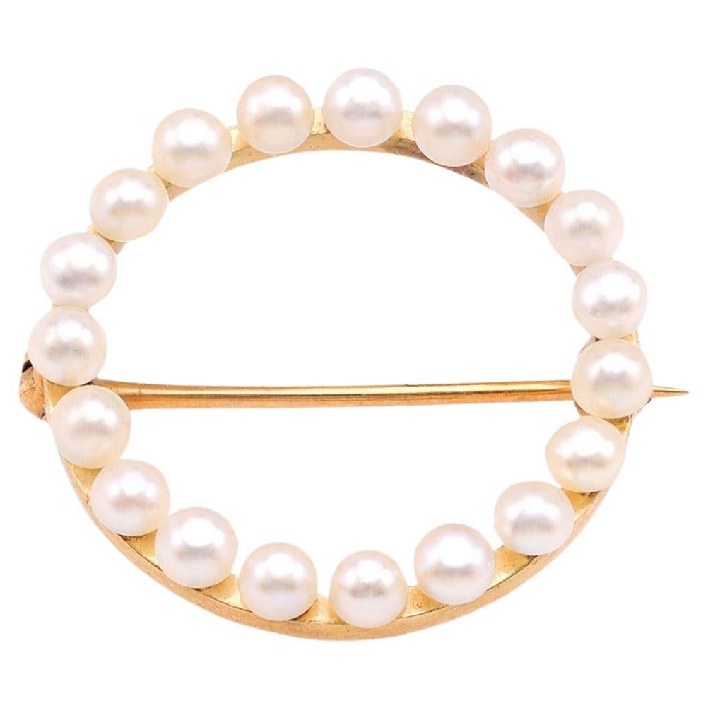 Tiffany and Co. 14k Yellow Gold Orchid Flower Pin Brooch Vintage Circa ...