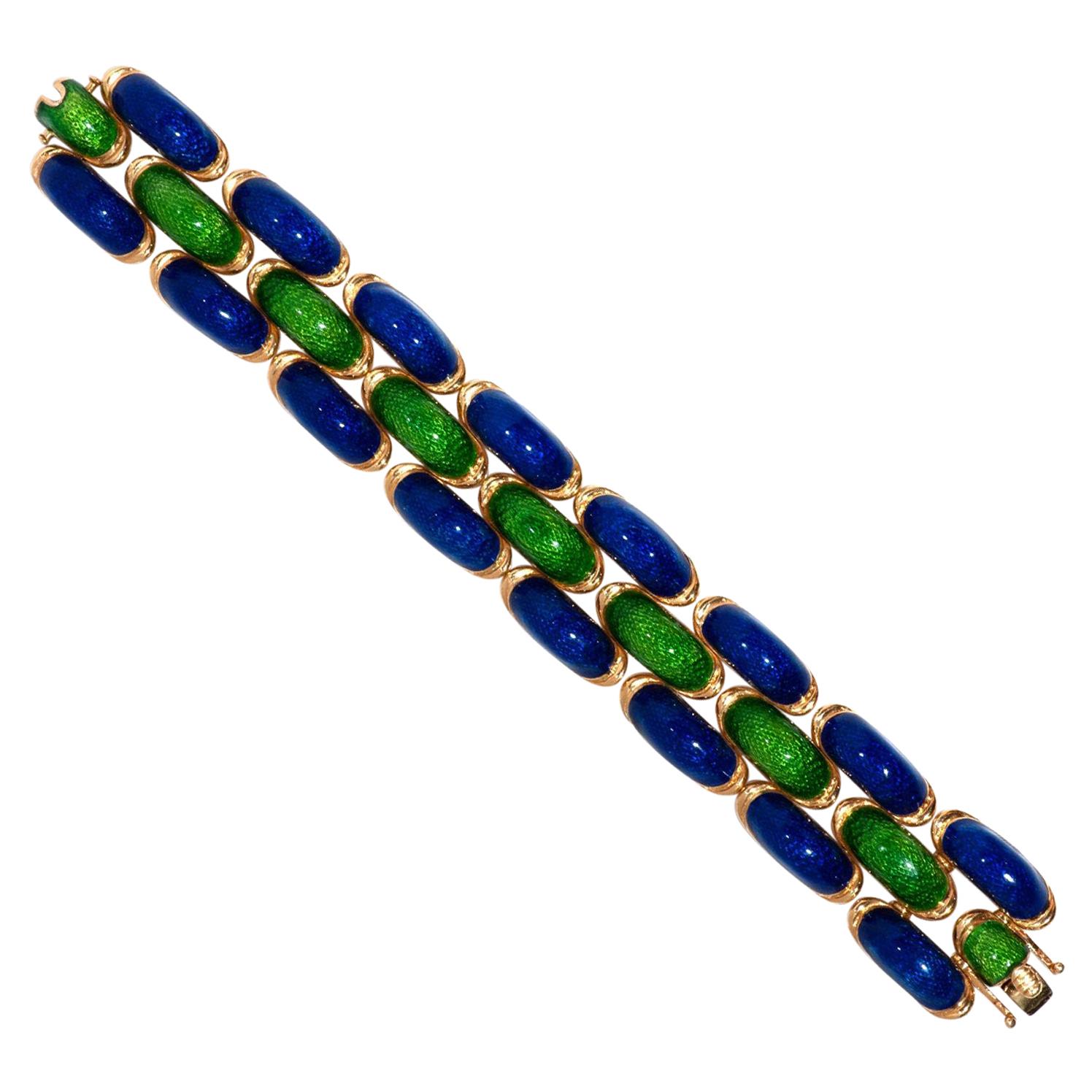 TIFFANY SCHLUMBERGER 36 Stone Bracelet at 1stDibs