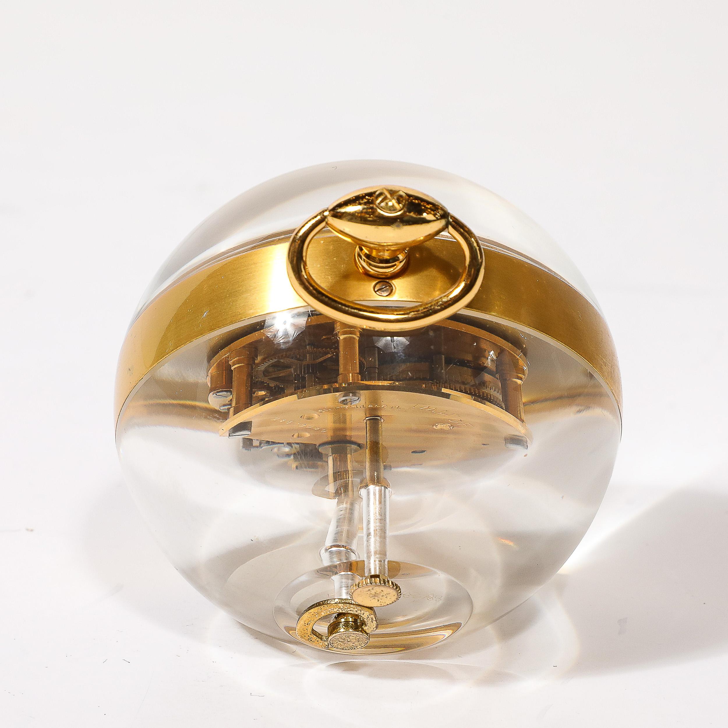 Vintage Tiffany and Co. Spherical Desk Clock at 1stDibs