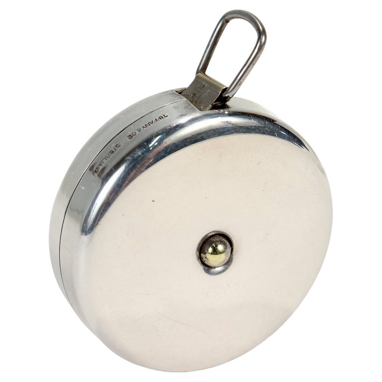 Vintage Tiffany and Co. Sterling Silver Tape Measure or Ruler For Sale ...