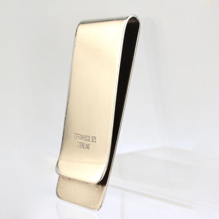 Vintage Tiffany Sterling Silver Money Clip at 1stDibs | tiffany money ...
