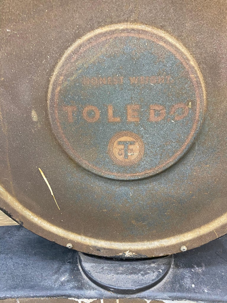 Vintage Toledo Scale Top at 1stDibs | toledo scale company antique ...