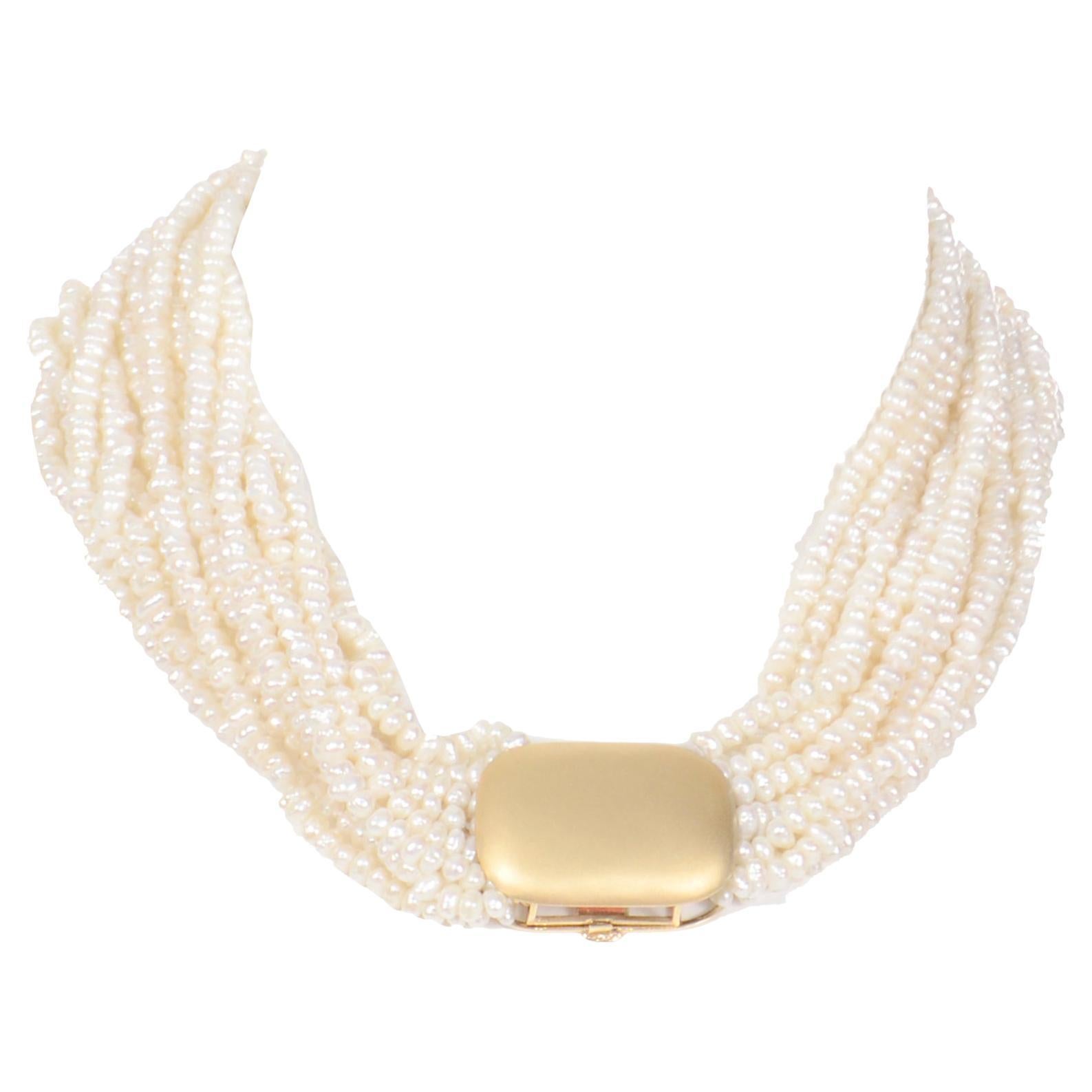 Red Coral Multi Strand Torsade Necklace at 1stDibs