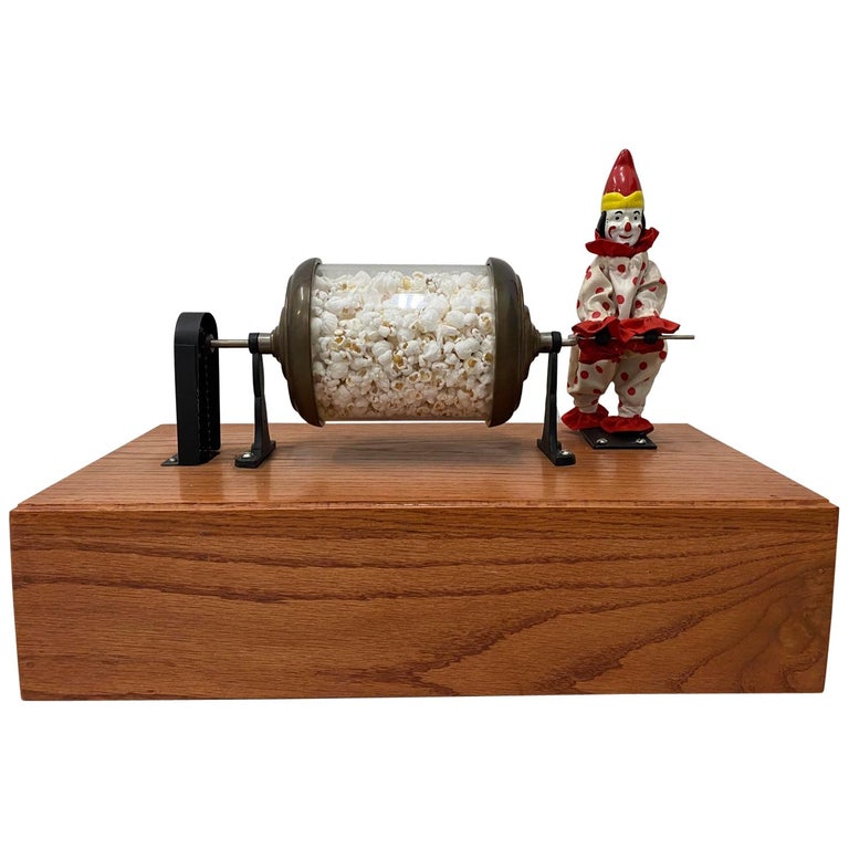 Vintage Tosty Rosty Clown Popcorn Machine Action Figure, circa 1930 at ...