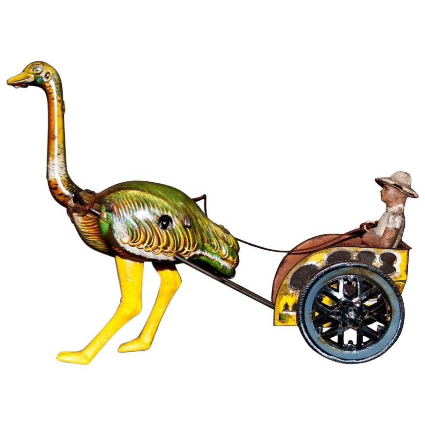 Vintage Toy, Wind Up Cart Dragged, Produced by DGM, Germany, 1960s at ...