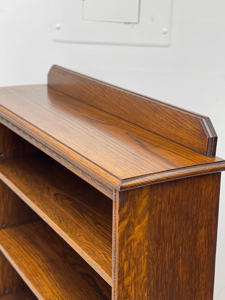 Vintage Traditional English Book Case Uk Import For Sale at 1stDibs