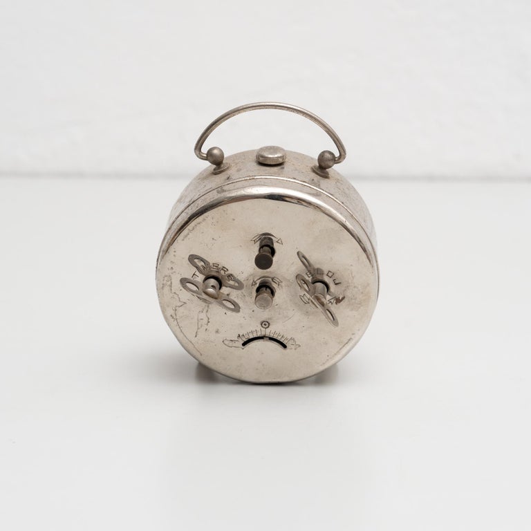 old alarm clock back