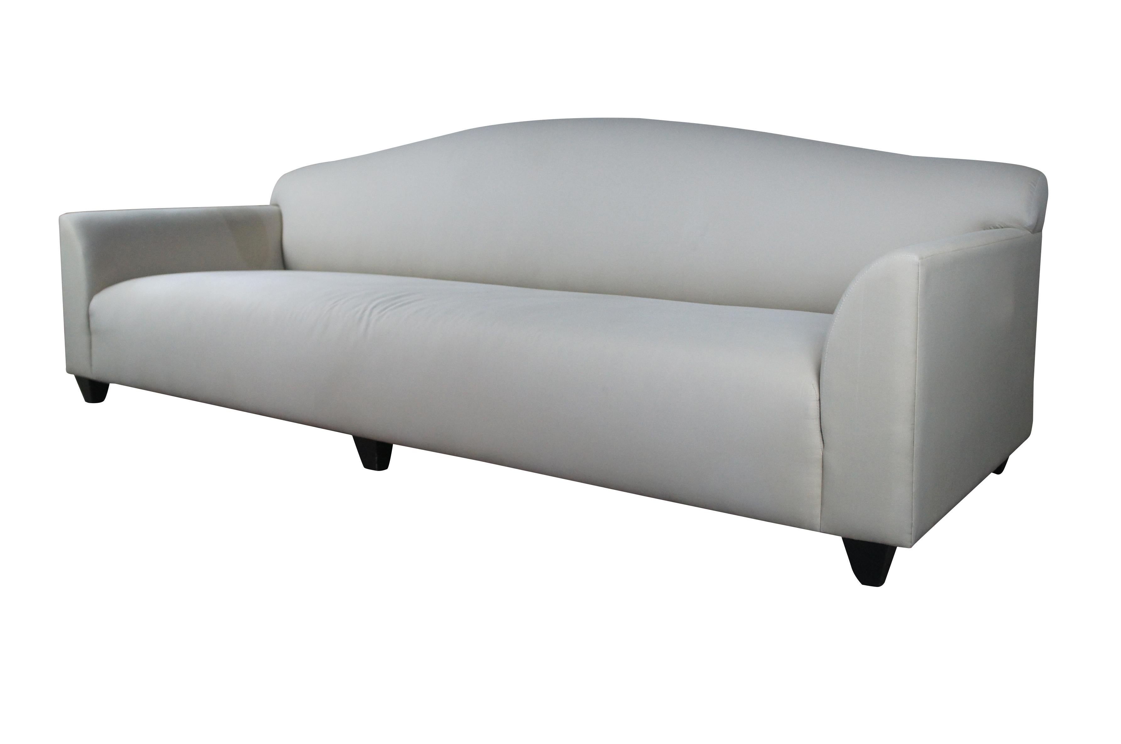 Vintage Transitional Beige Camelback Sofa Couch For Sale at 1stDibs ...