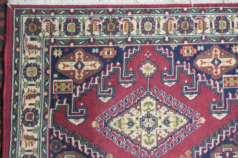 Vintage Tree of Life Pattern Wool Carpet, Rug For Sale at 1stDibs