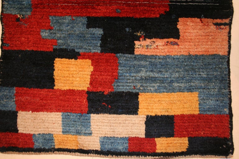 Vintage Tribal Abstract Checkerboard Design Rug at 1stDibs | vintage ...